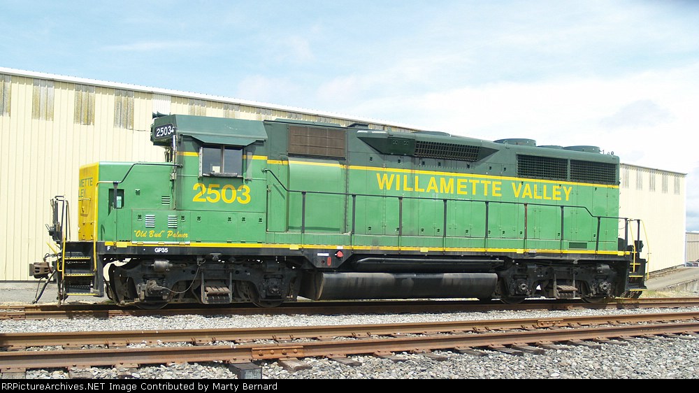 Willamette Valley RR 2503 "Old Bud" Palmer
